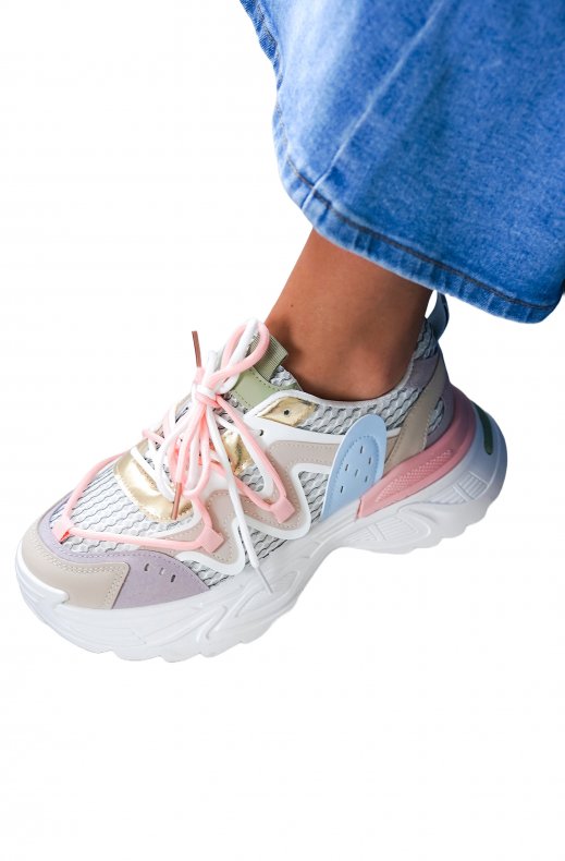 Mixed Brands - Sneaker 8950 - Pastel Multi - DAM