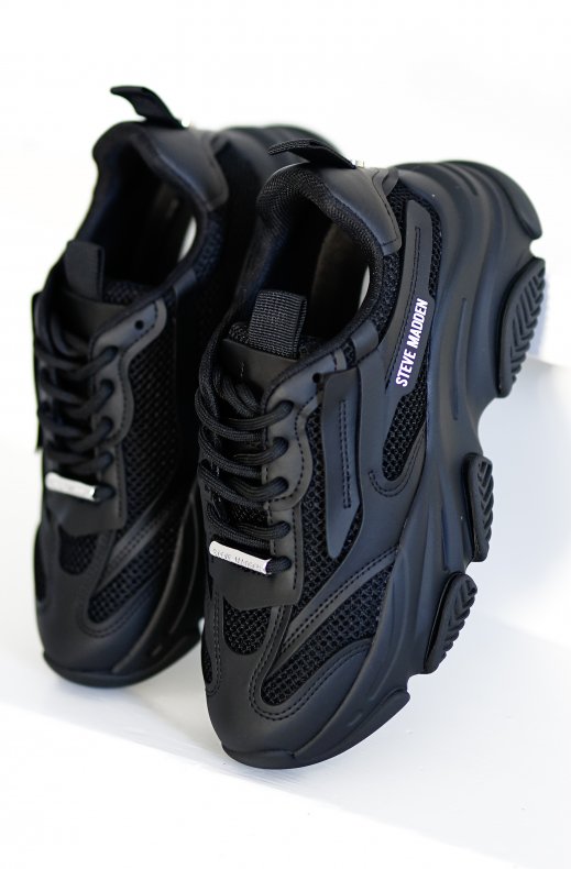 Steve Madden - Possession Sneaker Black SS23 - NYHETER