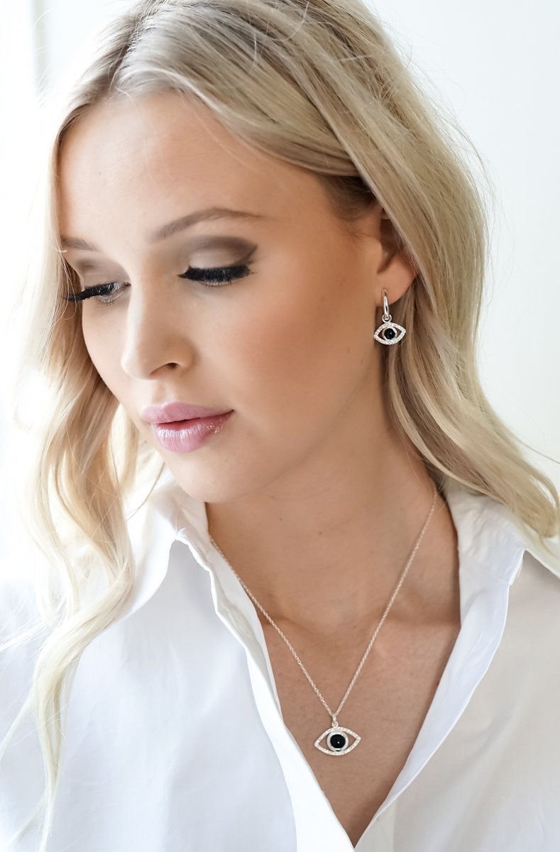 Carolina Gynning Jewelry - Devine Eye Necklace Silver