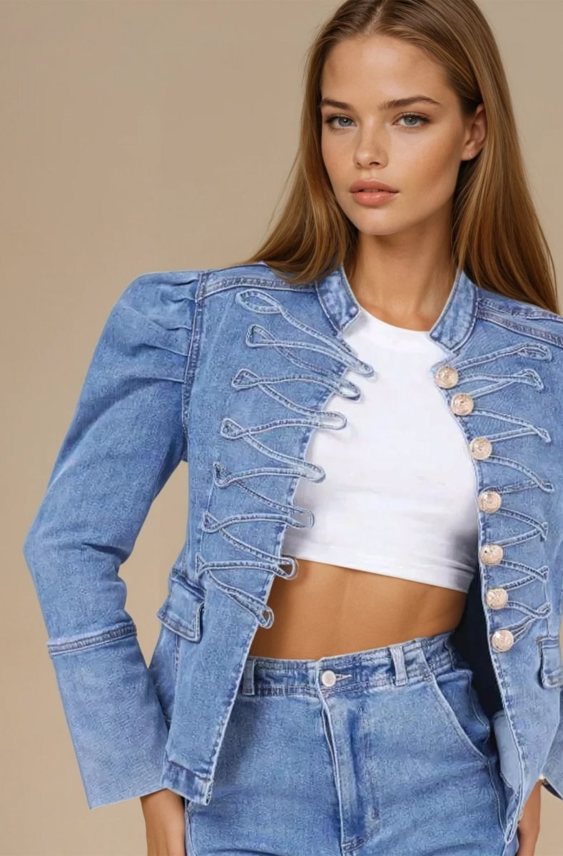 Mixed Brands - Denim jacket 16429 - Blue - DAM