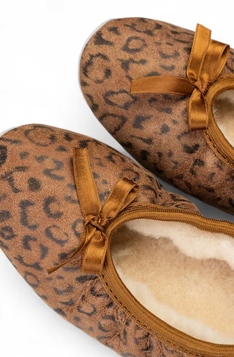 Shepherd of Sweden - Saga Tofflor - Chestnut Leopard - DAM