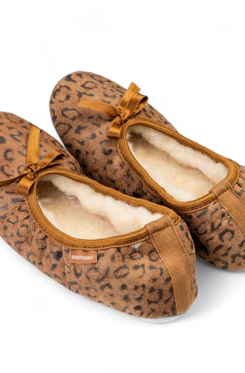Shepherd of Sweden - Saga Tofflor - Chestnut Leopard - DAM